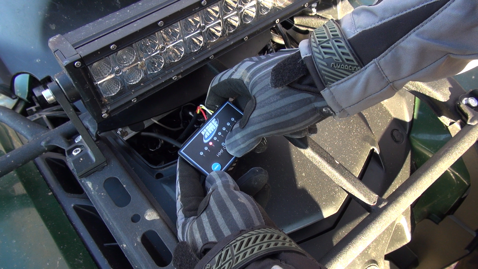 HMF Grizzly 700 Titan Series Exhaust and Fuel Optimizer Test: WITH ...