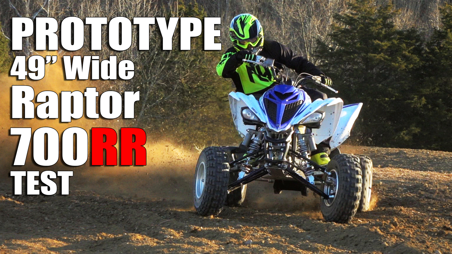 Prototype Yamaha Raptor 700R: Test - ATV On Demand