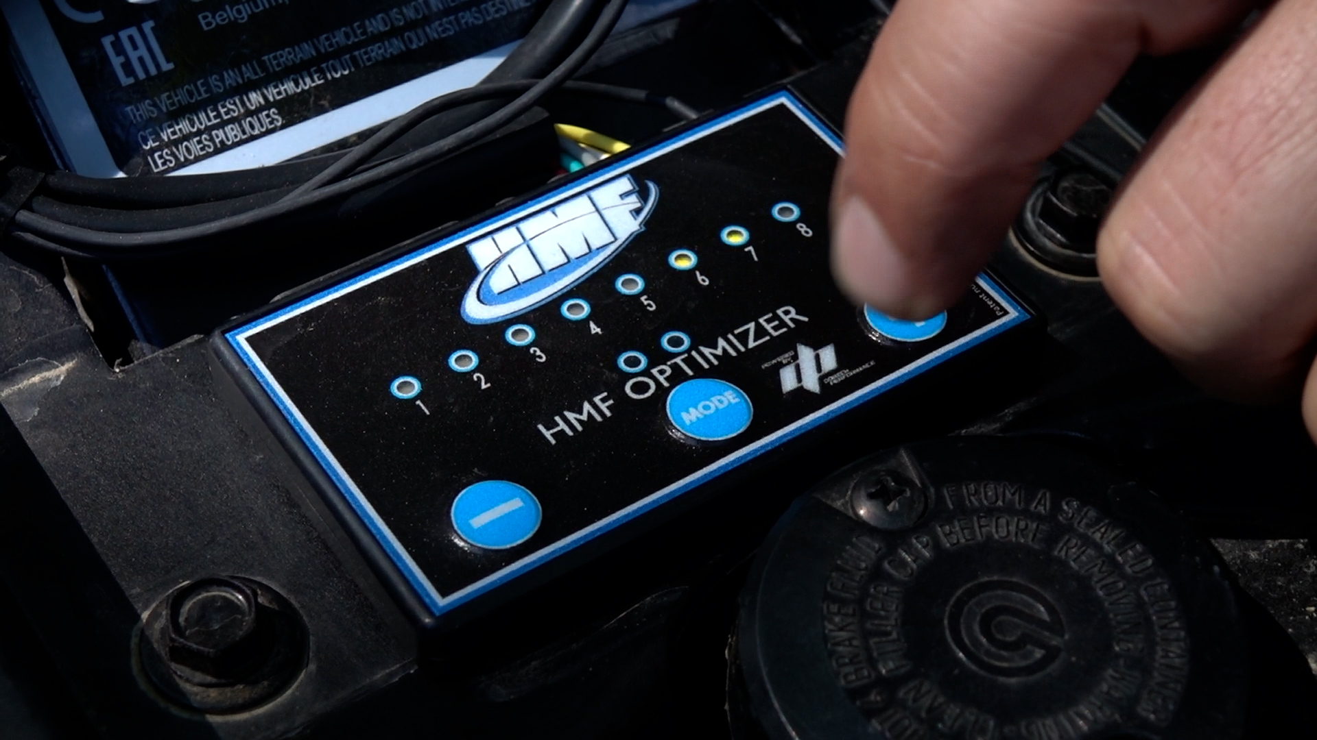 HMF Can-Am Outlander 1000R Titan QS Exhaust and Fuel Optimizer Test ...