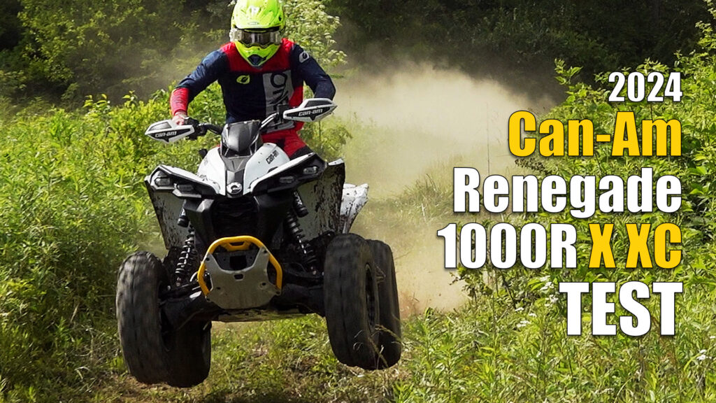 2024 Can-Am Renegade 1000R X XC Test Review - ATV On Demand